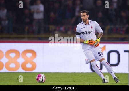 Bologna, Italy. 4th Apr, 2016. Luca Rizzo (Bologna) Football/Soccer ...