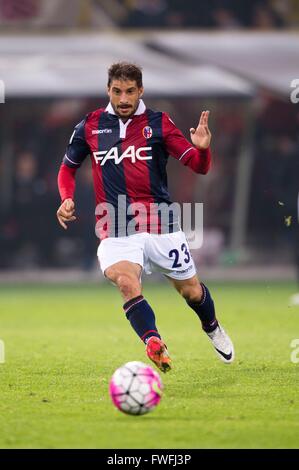 Bologna, Italy. 4th Apr, 2016. Luca Rizzo (Bologna) Football/Soccer ...