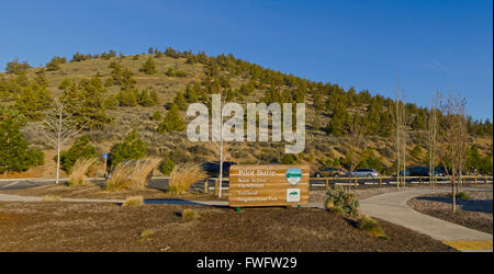 Pilot Butte State Scenic Viewpoint in Bend, Oregon Stock Photo - Alamy