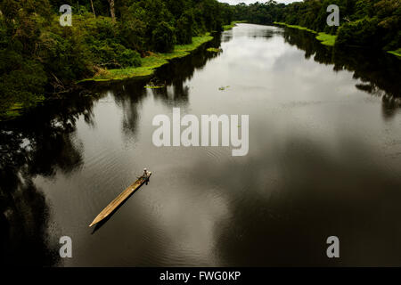 The rivers of the rainforest, Gabon, Central Africa Stock Photo - Alamy