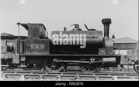 Caledonian Railway 0-4-0ST of 264 Class as LMS No.16032 Stock Photo - Alamy