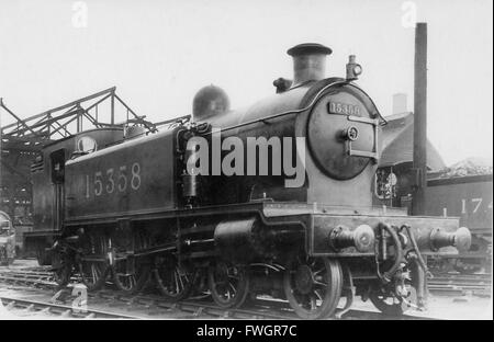 Caledonian Railway "Wemyss Bay" 4-6-2T steam locomotive No.945 as LMS ...