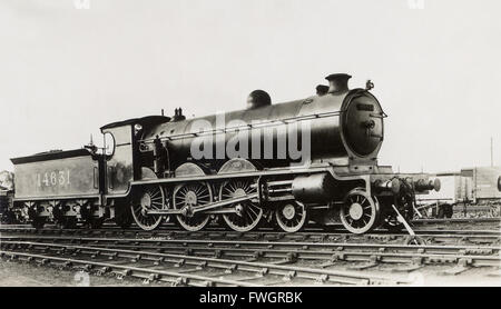 Caledonian Railway 4-6-0 steam locomotive No. 958 of the 956 Class as ...