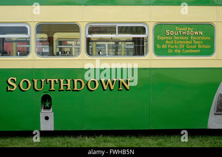 Southdown bus logo, UK Stock Photo - Alamy