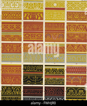 The 1868 work *The Grammar of Ornament* by Owen Jones explores the ...