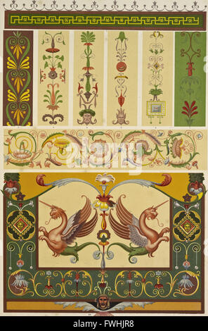 A study on the principles of ornamentation, focusing on design elements ...