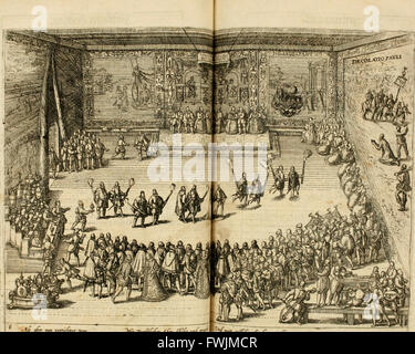 This German text describes a royal wedding that took place in 1585 in ...