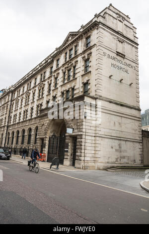 St. Bartholomew's Hospital (St. Barts), London, Victorian period Stock ...