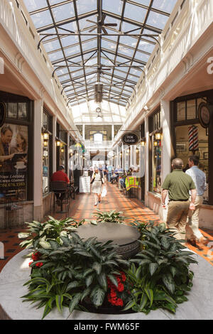 Latta Arcade, Charlotte, North Carolina, USA Stock Photo - Alamy