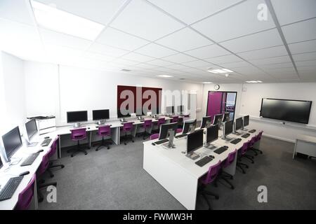 Classroom in use. Wembley High Technology College Primary, North ...