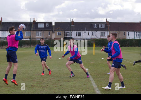 England players during a training session at Swope Soccer Village ...