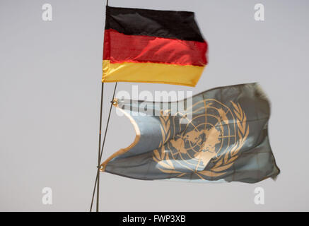 MALI, Gao, Minusma UN mission, Camp Castor, german army Bundeswehr on ...