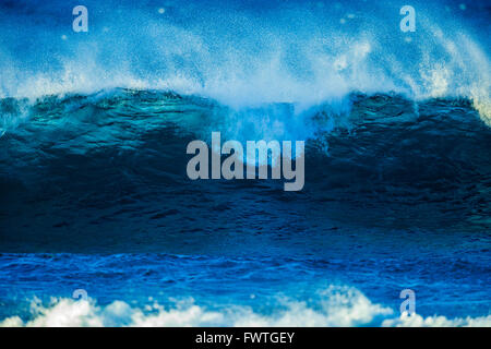 Dancing waves on the rolling ocean at Keansburg, N.J. , Seas, Tichnor ...