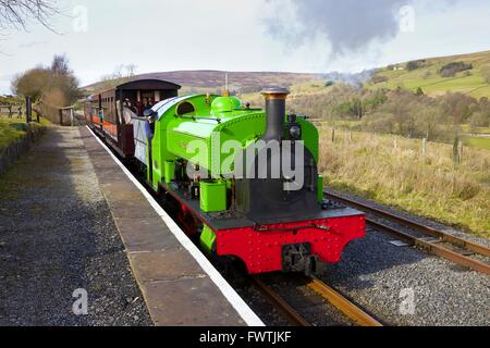 Barber, a narrow gauge saddle tank locomotive from South Tynedale ...