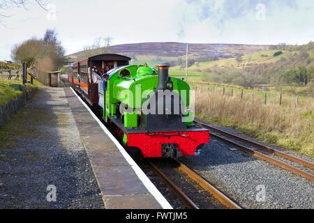 Barber, a narrow gauge saddle tank locomotive from South Tynedale ...