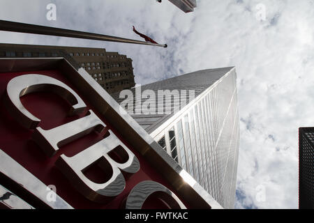 CIBC head office downtown Toronto, Ont., on May 29, 2012 Stock Photo ...