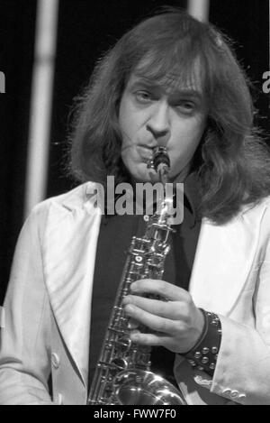 Deutscher Rocksänger Udo Lindenberg in Aktion, Deutschland 1980er Jahre ...