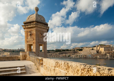 gardjola gardens in senglea in malta Stock Photo - Alamy