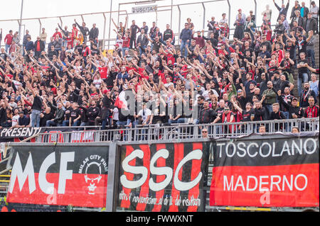 Bergamo, Italy. 3rd Apr, 2016. Atalanta fans Football/Soccer : Italian ...