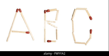 Colorful Letters of Alphabet made of wood Stock Photo - Alamy