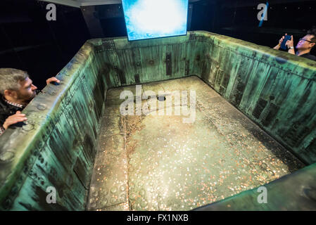 original copper tank that Josef Groll used to brew first batch of ...