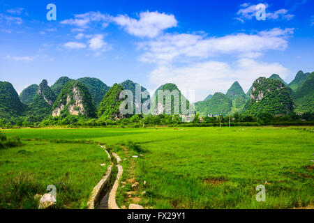 View of Karst Hills and Rural Farmland from Hang Múa in Ninh Bình ...