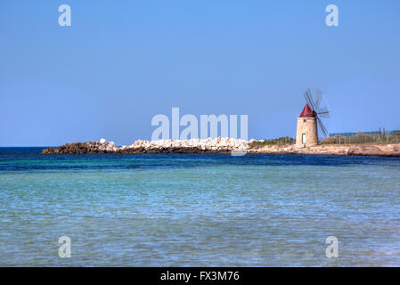 Baia dei mulini, Trapani, Sicily, Italy Stock Photo - Alamy