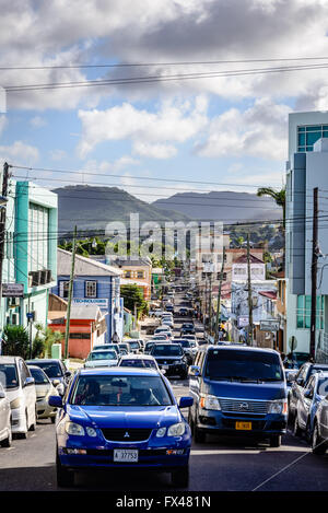 St John's Antigua and Barbuda,Temple Street,entrance Saint John the ...
