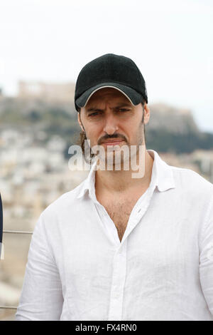 French actor Jalil Naciri poses for the photographers at the French ...