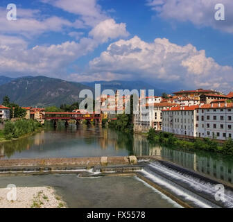 Castle of Bassano del Grappa, Italy Stock Photo - Alamy