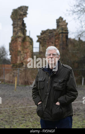 Richard Hines (brother of author Barry Hines) at Tankersley Old Hall ...