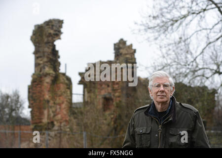 Richard Hines (brother of author Barry Hines) at Tankersley Old Hall ...