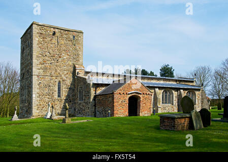 St Michael's Church, Garton, East Yorkshire, England Stock Photo - Alamy