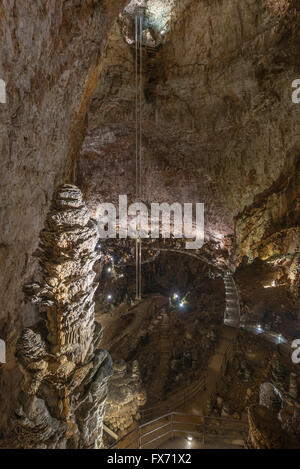 Grotta Gigante, stalactite cave, largest show cave in the world, two ...