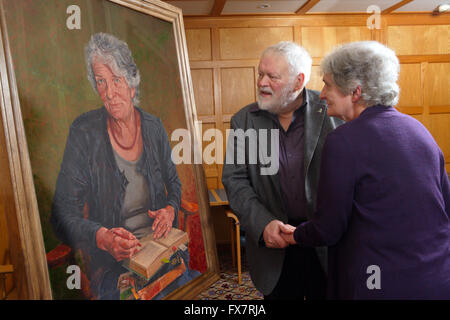A new portrait of leading Irish literary critic Professor Edna Longley ...