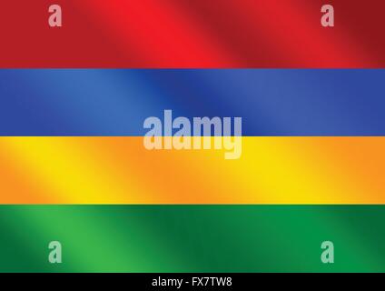 flag of Mauritius themes idea design Stock Vector Image & Art - Alamy