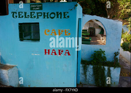 Morocco, Tangier famous Hafa cafe Stock Photo - Alamy