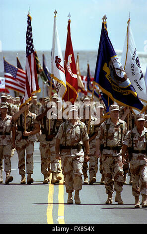 US Marines marching - Washington, DC USA Stock Photo - Alamy