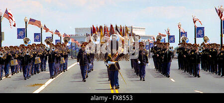 US Marines marching - Washington, DC USA Stock Photo - Alamy