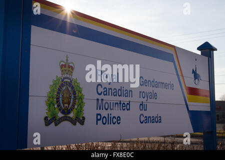 The RCMP detachment in Kingston, Ont., on Dec. 8, 2015 Stock Photo - Alamy