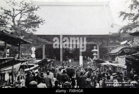 JAPAN - CIRCA 1954^ Postcard printed in Japan shows Solemn Nogi Shrine ...