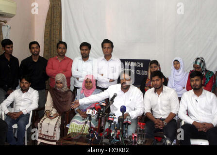 Pakistan. 13th April, 2016. The All Pakistan Muttahida Students ...