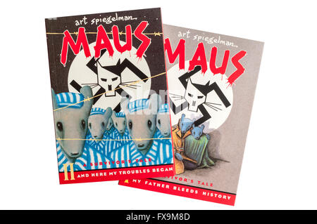 Maus A Survivor's Tale by Art Spiegelman. Front cover of Volume II And ...