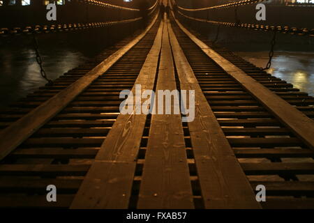 China, Sichuan, Luding, Luding Chain Bridge, historic bridge ,gateways ...