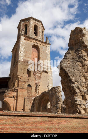 Monastery of San Benito and the ruins of the Monastery of San Facundo ...