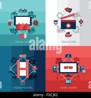 cinema movie design Stock Vector Image & Art - Alamy