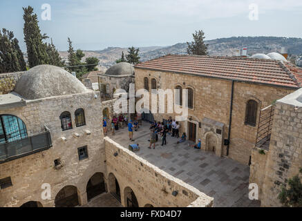 The Cenacle, Room of the Last Supper, of King David's Tomb in Jerusalem ...