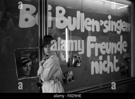 Deutsche Sängerin und Schauspielerin Rut Rex, Deutschland 1960er Jahre ...