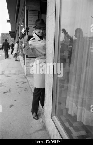 Deutsche Sängerin und Schauspielerin Rut Rex, Deutschland 1960er Jahre ...