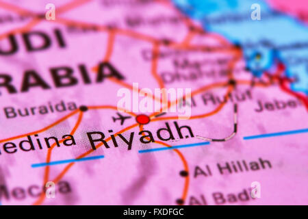 Riyadh City Capital of Saudi Arabia Skyline at Night Stock Photo - Alamy